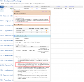 Enrollment Information • UCLA Department of Psychology